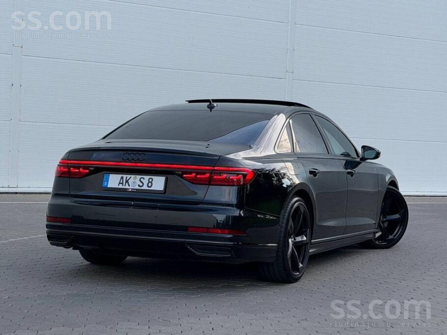 Melns Audi A8 2022 Rīga, ar dzinēja tilpumu 3.00 L un nobraukumu 0 tūkst. km par 59900 €, foto 3 vietnē AUTOMOTO.COM.LV