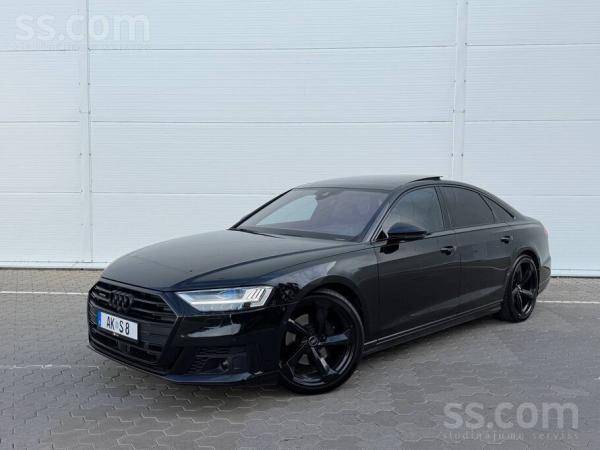 Audi A8 2022 Rīga vietnē Melns Audi A8 2022 Rīga, ar dzinēja tilpumu 3.00 L un nobraukumu 0 tūkst. km par 59900 €, foto 6 vietnē AUTOMOTO.COM.LV