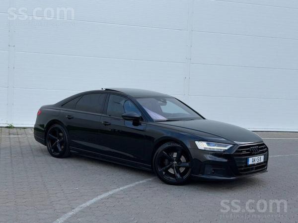 Audi A8 2022 Rīga vietnē Melns Audi A8 2022 Rīga, ar dzinēja tilpumu 3.00 L un nobraukumu 0 tūkst. km par 59900 €, foto 7 vietnē AUTOMOTO.COM.LV