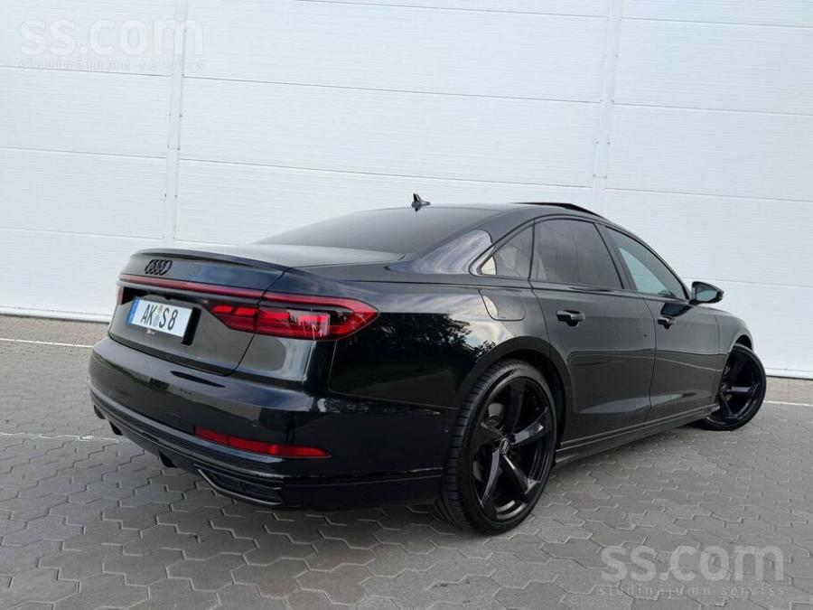 Melns Audi A8 2022 Rīga, ar dzinēja tilpumu 3.00 L un nobraukumu 0 tūkst. km par 59900 €, foto 10 vietnē AUTOMOTO.COM.LV