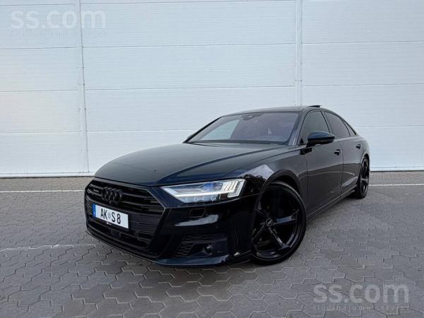 Audi A8 2022 Rīga vietnē Melns Audi A8 2022 Rīga, ar dzinēja tilpumu 3.00 L un nobraukumu 0 tūkst. km par 59900 €, foto 11 vietnē AUTOMOTO.COM.LV
