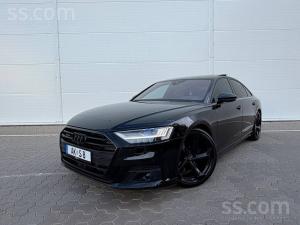 Melns Audi A8 2022 Rīga, ar dzinēja tilpumu 3.00 L un nobraukumu 0 tūkst. km par 59900 €, foto 11 vietnē AUTOMOTO.COM.LV