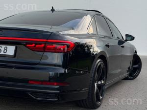 Melns Audi A8 2022 Rīga, ar dzinēja tilpumu 3.00 L un nobraukumu 0 tūkst. km par 59900 €, foto 13 vietnē AUTOMOTO.COM.LV