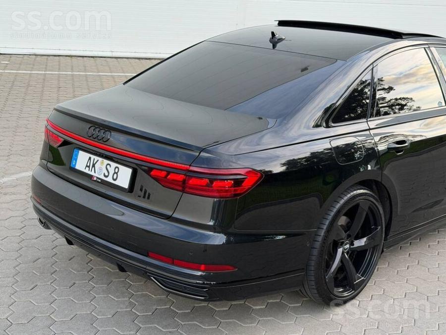 Melns Audi A8 2022 Rīga, ar dzinēja tilpumu 3.00 L un nobraukumu 0 tūkst. km par 59900 €, foto 15 vietnē AUTOMOTO.COM.LV