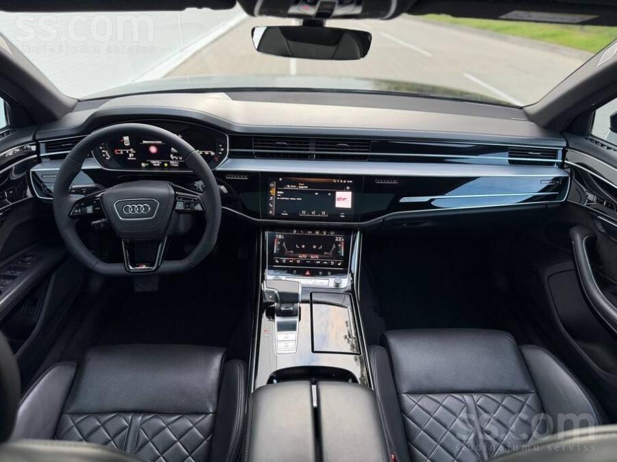 Melns Audi A8 2022 Rīga, ar dzinēja tilpumu 3.00 L un nobraukumu 0 tūkst. km par 59900 €, foto 17 vietnē AUTOMOTO.COM.LV
