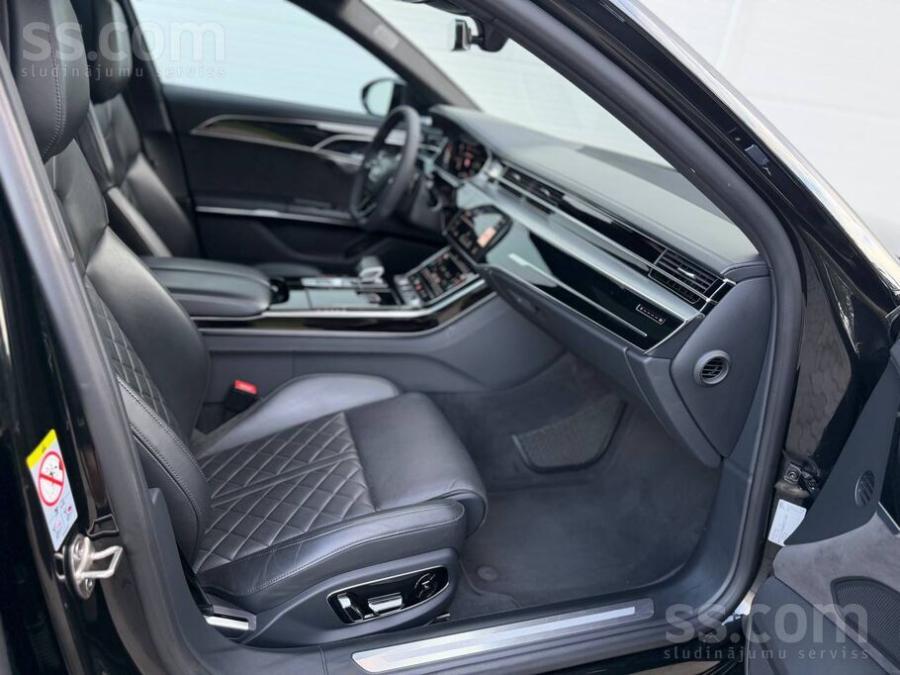 Melns Audi A8 2022 Rīga, ar dzinēja tilpumu 3.00 L un nobraukumu 0 tūkst. km par 59900 €, foto 19 vietnē AUTOMOTO.COM.LV