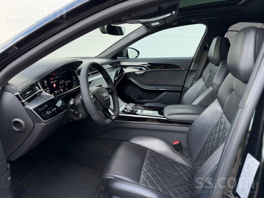 Melns Audi A8 2022 Rīga, ar dzinēja tilpumu 3.00 L un nobraukumu 0 tūkst. km par 59900 €, foto 20 vietnē AUTOMOTO.COM.LV