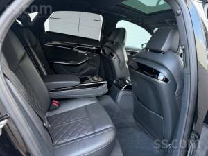 Melns Audi A8 2022 Rīga, ar dzinēja tilpumu 3.00 L un nobraukumu 0 tūkst. km par 59900 €, foto 21 vietnē AUTOMOTO.COM.LV