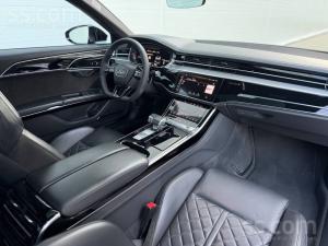 Melns Audi A8 2022 Rīga, ar dzinēja tilpumu 3.00 L un nobraukumu 0 tūkst. km par 59900 €, foto 23 vietnē AUTOMOTO.COM.LV
