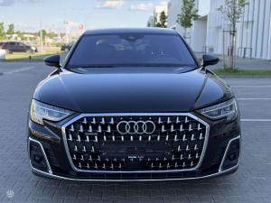 Black Audi A8 2022 in Vilnius, with an engine capacity of 3.00 L and mileage of 96 thousand km for 48999 €, photo 5 on AUTOMOTO.COM.LV
