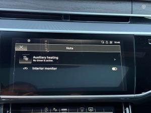 Black Audi A8 2022 in Vilnius, with an engine capacity of 3.00 L and mileage of 96 thousand km for 48999 €, photo 35 on AUTOMOTO.COM.LV