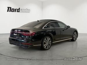 Black Audi A8 2022 in Tallinn, with an engine capacity of 3.00 L and mileage of 101 thousand km for 53900 €, photo 3 on AUTOMOTO.COM.LV