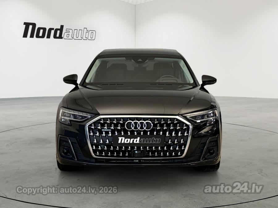 Black Audi A8 2022 in Tallinn, with an engine capacity of 3.00 L and mileage of 101 thousand km for 53900 €, photo 4 on AUTOMOTO.COM.LV