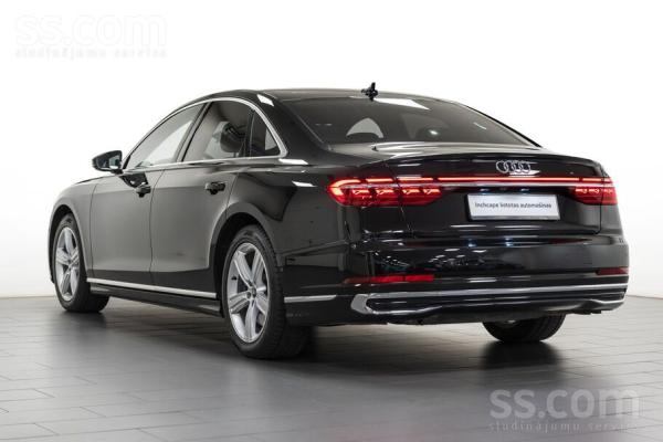 Melns Audi A8 2022 Rīga, ar dzinēja tilpumu 3.00 L un nobraukumu 80 tūkst. km par 46900 €, foto 4 vietnē AUTOMOTO.COM.LV