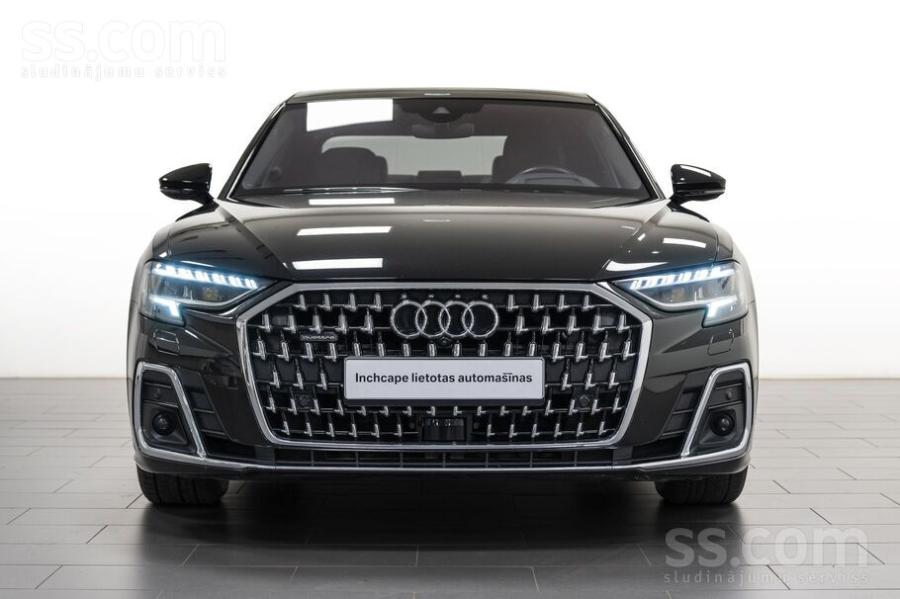 Melns Audi A8 2022 Rīga, ar dzinēja tilpumu 3.00 L un nobraukumu 80 tūkst. km par 46900 €, foto 7 vietnē AUTOMOTO.COM.LV