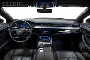 Melns Audi A8 2022 Rīga, ar dzinēja tilpumu 3.00 L un nobraukumu 80 tūkst. km par 46900 €, foto 9 vietnē AUTOMOTO.COM.LV