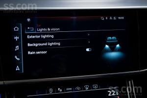 Melns Audi A8 2022 Rīga, ar dzinēja tilpumu 3.00 L un nobraukumu 80 tūkst. km par 46900 €, foto 14 vietnē AUTOMOTO.COM.LV