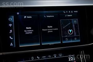 Melns Audi A8 2022 Rīga, ar dzinēja tilpumu 3.00 L un nobraukumu 80 tūkst. km par 46900 €, foto 22 vietnē AUTOMOTO.COM.LV