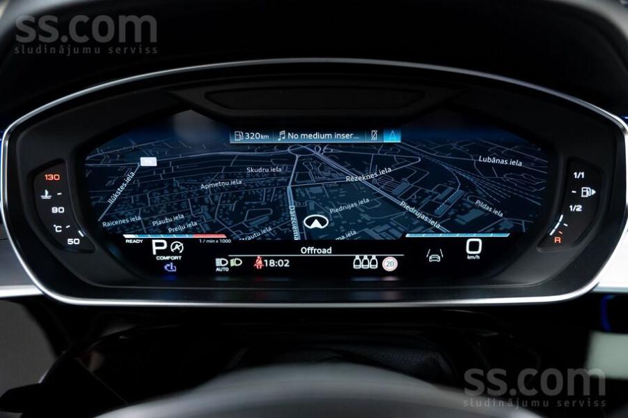 Melns Audi A8 2022 Rīga, ar dzinēja tilpumu 3.00 L un nobraukumu 80 tūkst. km par 46900 €, foto 25 vietnē AUTOMOTO.COM.LV