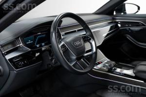 Melns Audi A8 2022 Rīga, ar dzinēja tilpumu 3.00 L un nobraukumu 80 tūkst. km par 46900 €, foto 29 vietnē AUTOMOTO.COM.LV