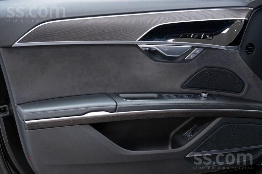 Melns Audi A8 2022 Rīga, ar dzinēja tilpumu 3.00 L un nobraukumu 80 tūkst. km par 46900 €, foto 32 vietnē AUTOMOTO.COM.LV