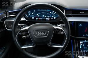 Melns Audi A8 2022 Rīga, ar dzinēja tilpumu 3.00 L un nobraukumu 80 tūkst. km par 46900 €, foto 35 vietnē AUTOMOTO.COM.LV
