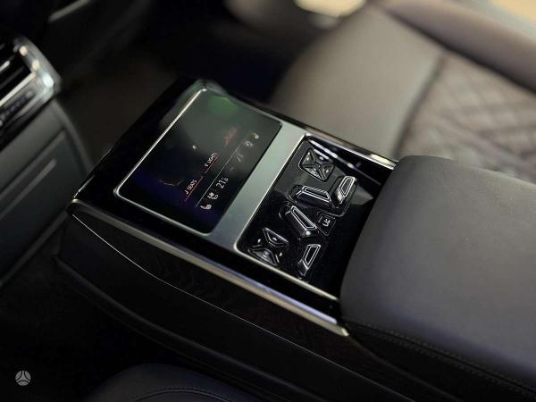 Black Audi A8 2023 in Klaipeda, with an engine capacity of 2.97 L and mileage of 129 thousand km for 69900 €, photo 8 on AUTOMOTO.COM.LV