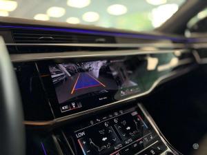 Black Audi A8 2023 in Klaipeda, with an engine capacity of 2.97 L and mileage of 129 thousand km for 69900 €, photo 15 on AUTOMOTO.COM.LV