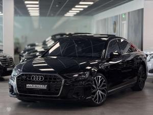 Black Audi A8 2023 in Klaipeda, with an engine capacity of 2.97 L and mileage of 129 thousand km for 69900 €, photo 35 on AUTOMOTO.COM.LV