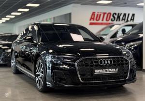 Black Audi A8 2023 in Klaipeda, with an engine capacity of 2.97 L and mileage of 129 thousand km for 69900 €, photo 37 on AUTOMOTO.COM.LV