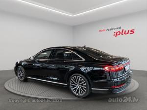 Melns Audi A8 2025 Tallina, ar dzinēja tilpumu 3.00 L un nobraukumu 18 tūkst. km par 75900 €, foto 5 vietnē AUTOMOTO.COM.LV