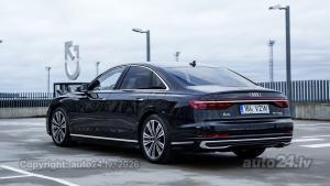 Black Audi A8 2025 in Tallinn, with an engine capacity of 3.00 L and mileage of 23 thousand km for 79900 €, photo 4 on AUTOMOTO.COM.LV