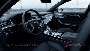 Black Audi A8 2025 in Tallinn, with an engine capacity of 3.00 L and mileage of 23 thousand km for 79900 €, photo 12 on AUTOMOTO.COM.LV