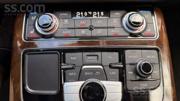 Melns Audi A8 2025 Rīga, ar dzinēja tilpumu 3.00 L un nobraukumu 197 tūkst. km par 22500 €, foto 8 vietnē AUTOMOTO.COM.LV