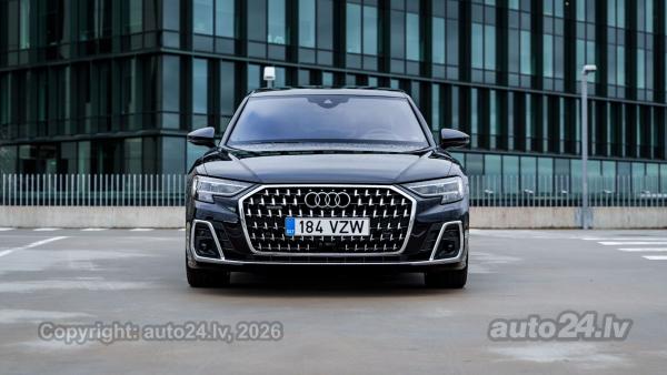 Black Audi A8 2025 in Tallinn, with an engine capacity of 3.00 L and mileage of 31 thousand km for 78990 €, photo 3 on AUTOMOTO.COM.LV