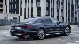 Black Audi A8 2025 in Tallinn, with an engine capacity of 3.00 L and mileage of 31 thousand km for 78990 €, photo 7 on AUTOMOTO.COM.LV