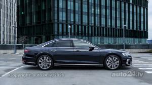 Black Audi A8 2025 in Tallinn, with an engine capacity of 3.00 L and mileage of 31 thousand km for 78990 €, photo 8 on AUTOMOTO.COM.LV