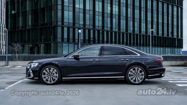 Black Audi A8 2025 in Tallinn, with an engine capacity of 3.00 L and mileage of 31 thousand km for 78990 €, photo 9 on AUTOMOTO.COM.LV