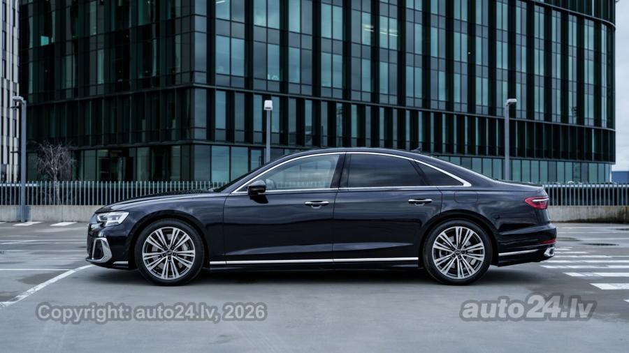 Black Audi A8 2025 in Tallinn, with an engine capacity of 3.00 L and mileage of 31 thousand km for 78990 €, photo 9 on AUTOMOTO.COM.LV