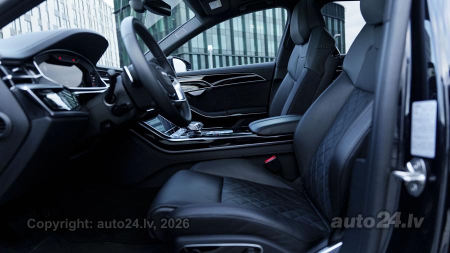 Black Audi A8 2025 in Tallinn, with an engine capacity of 3.00 L and mileage of 31 thousand km for 78990 €, photo 17 on AUTOMOTO.COM.LV
