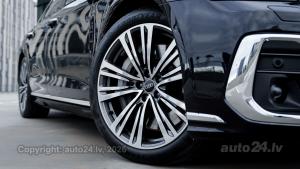 Black Audi A8 2025 in Tallinn, with an engine capacity of 3.00 L and mileage of 31 thousand km for 78990 €, photo 26 on AUTOMOTO.COM.LV