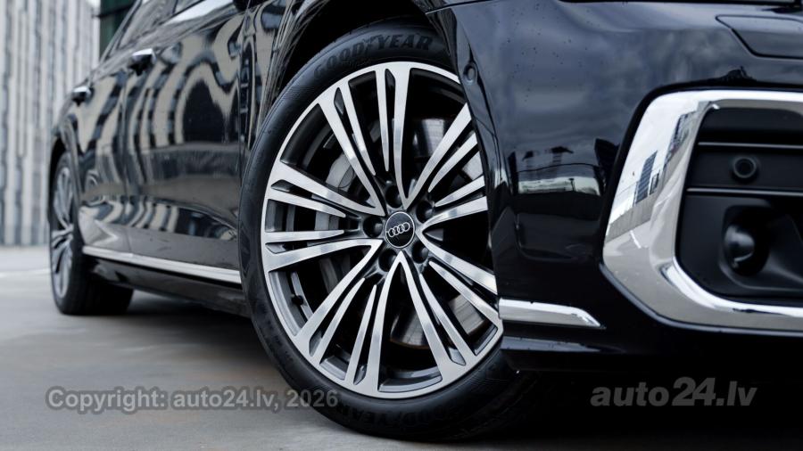 Black Audi A8 2025 in Tallinn, with an engine capacity of 3.00 L and mileage of 31 thousand km for 78990 €, photo 26 on AUTOMOTO.COM.LV