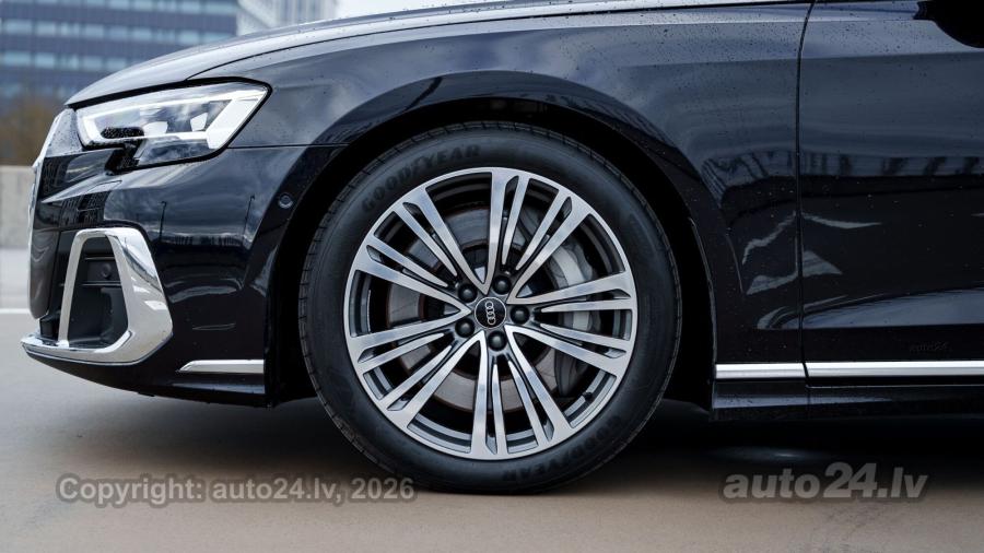 Black Audi A8 2025 in Tallinn, with an engine capacity of 3.00 L and mileage of 31 thousand km for 78990 €, photo 27 on AUTOMOTO.COM.LV