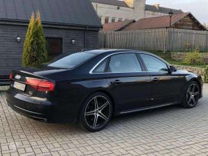Zils Audi A8 2017 Kėdainiai, ar dzinēja tilpumu 3.99 L un nobraukumu 205 tūkst. km par 23500 €, foto  vietnē AUTOMOTO.COM.LV
