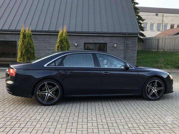 Zils Audi A8 2017 Kėdainiai, ar dzinēja tilpumu 3.99 L un nobraukumu 205 tūkst. km par 23500 €, foto 4 vietnē AUTOMOTO.COM.LV