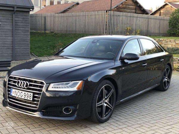 Zils Audi A8 2017 Kėdainiai, ar dzinēja tilpumu 3.99 L un nobraukumu 205 tūkst. km par 23500 €, foto 6 vietnē AUTOMOTO.COM.LV