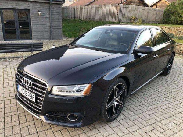 Zils Audi A8 2017 Kėdainiai, ar dzinēja tilpumu 3.99 L un nobraukumu 205 tūkst. km par 23500 €, foto 10 vietnē AUTOMOTO.COM.LV