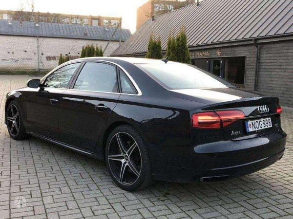 Zils Audi A8 2017 Kėdainiai, ar dzinēja tilpumu 3.99 L un nobraukumu 205 tūkst. km par 23500 €, foto 11 vietnē AUTOMOTO.COM.LV