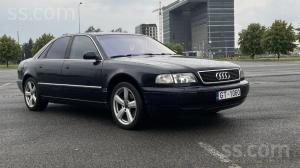 Zils Audi A8 1995 Rīga, ar dzinēja tilpumu 2.80 L un nobraukumu 325 tūkst. km par 3000 €, foto 3 vietnē AUTOMOTO.COM.LV