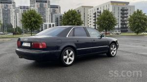 Zils Audi A8 1995 Rīga, ar dzinēja tilpumu 2.80 L un nobraukumu 325 tūkst. km par 3000 €, foto 4 vietnē AUTOMOTO.COM.LV